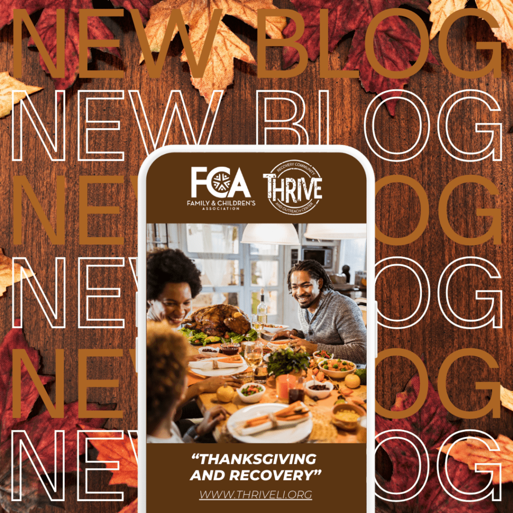 Thanksgiving and Recovery - Thrive