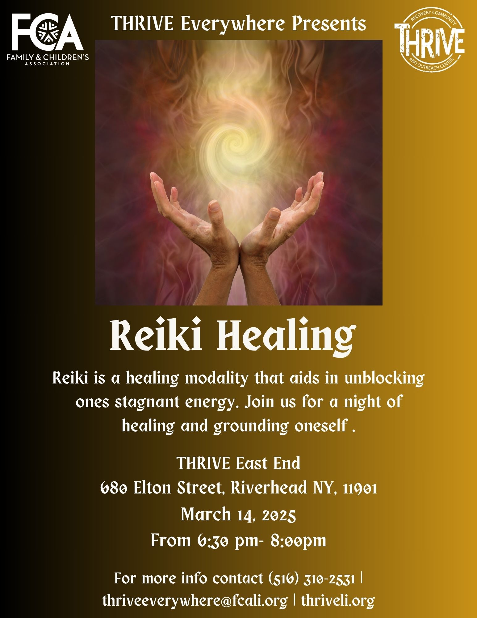 THRIVE Everywhere: Reiki Energy Healing - Thrive